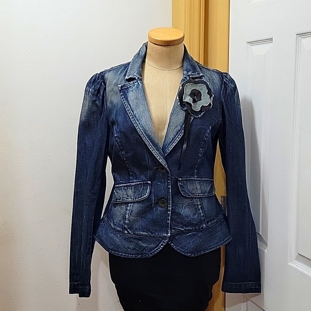 Vintage Miss Sixty / Killah Denim Jacket Size Xl - Gem